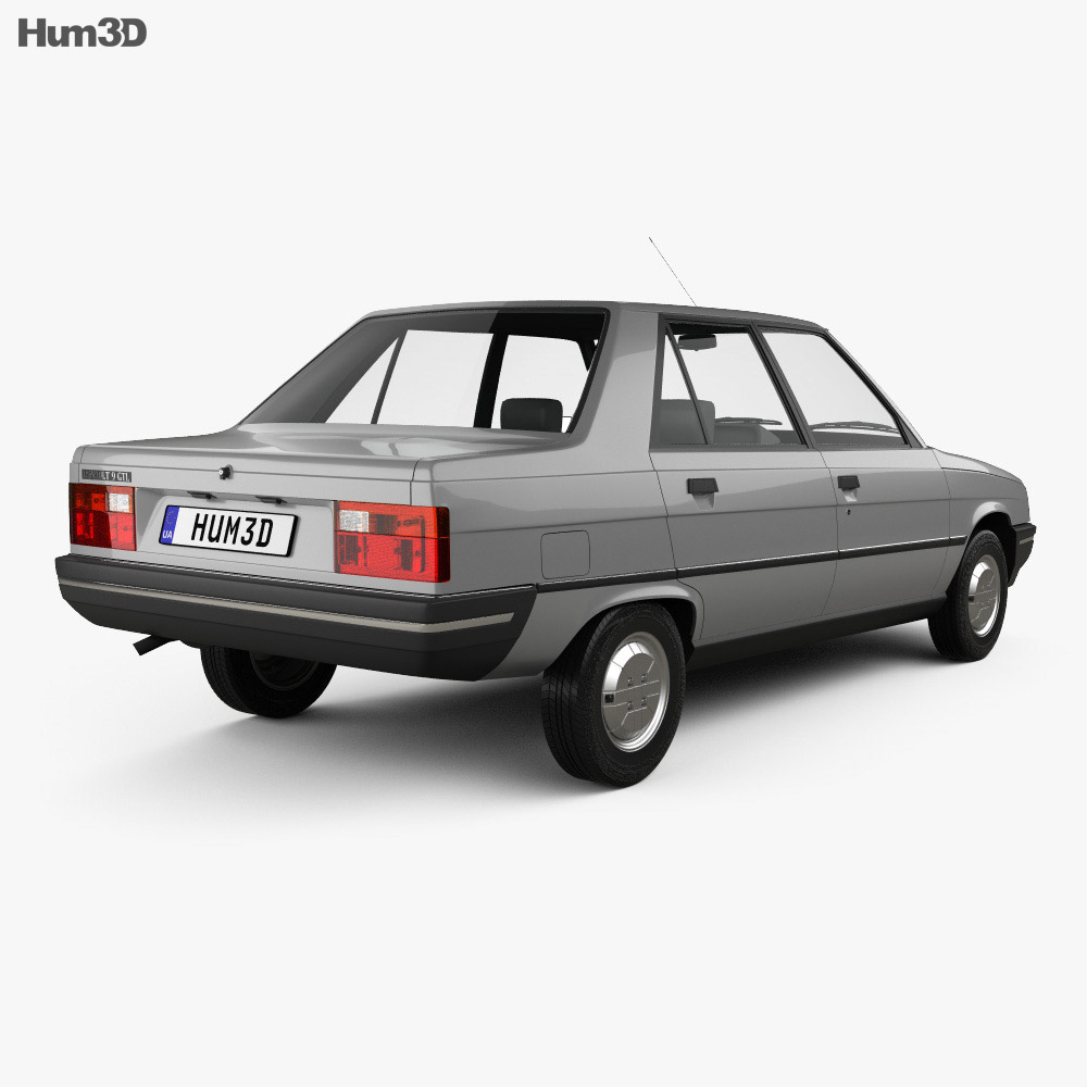 Renault 9 1983 Modelo 3D - Descargar Sedan on 3DModels.org