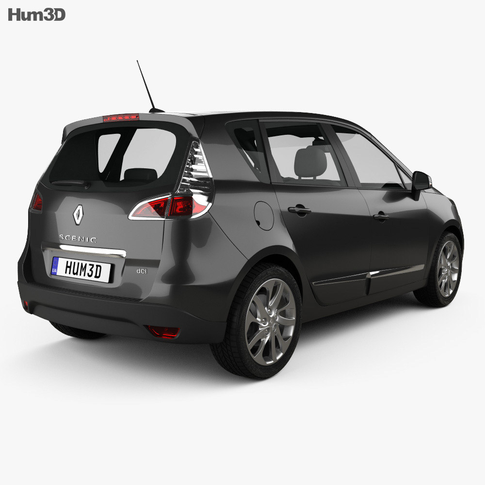 Renault Scenic MPV 2016 Modelo 3D - Descargar Hatchback on 3DModels.org