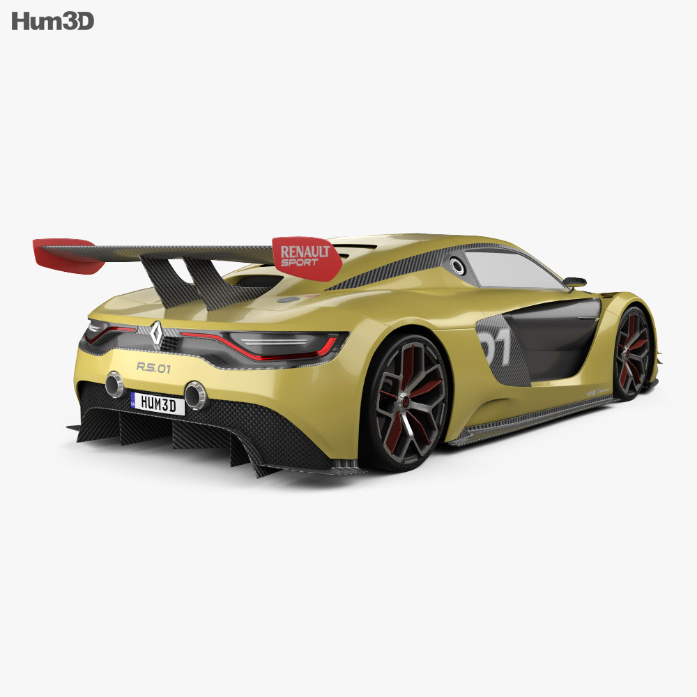 Renault Sport R.S. 01 2016 Modelo 3D - Descargar Sports car on 3DModels.org