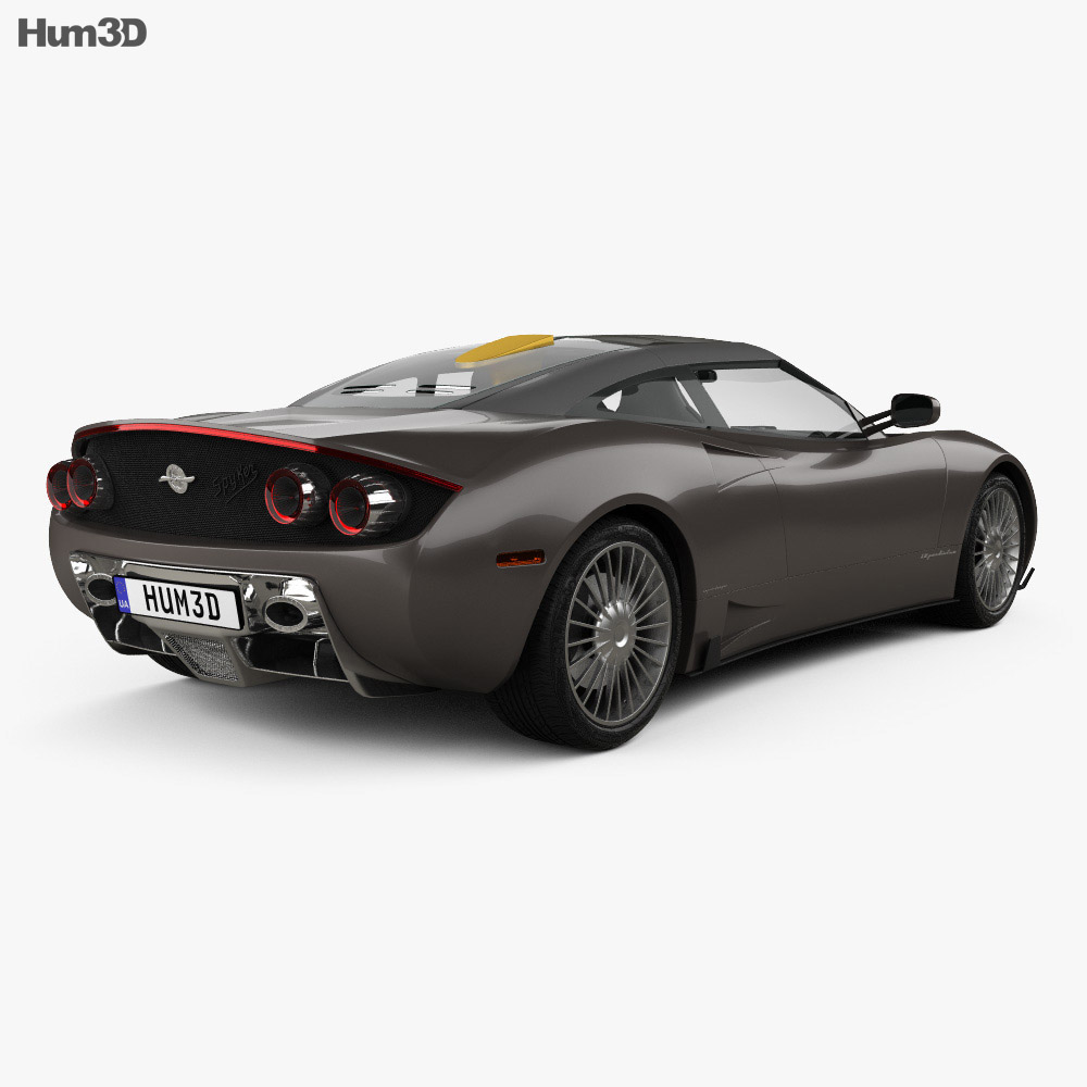 Spyker C8 Preliator 2020 3D model - Download Sports car on 3DModels.org