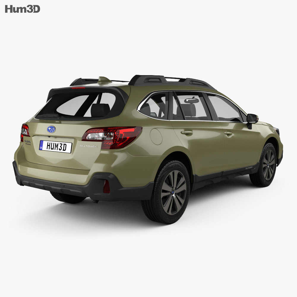Subaru Outback US-spec 2020 3D model - Download Wagon car on 3DModels.org