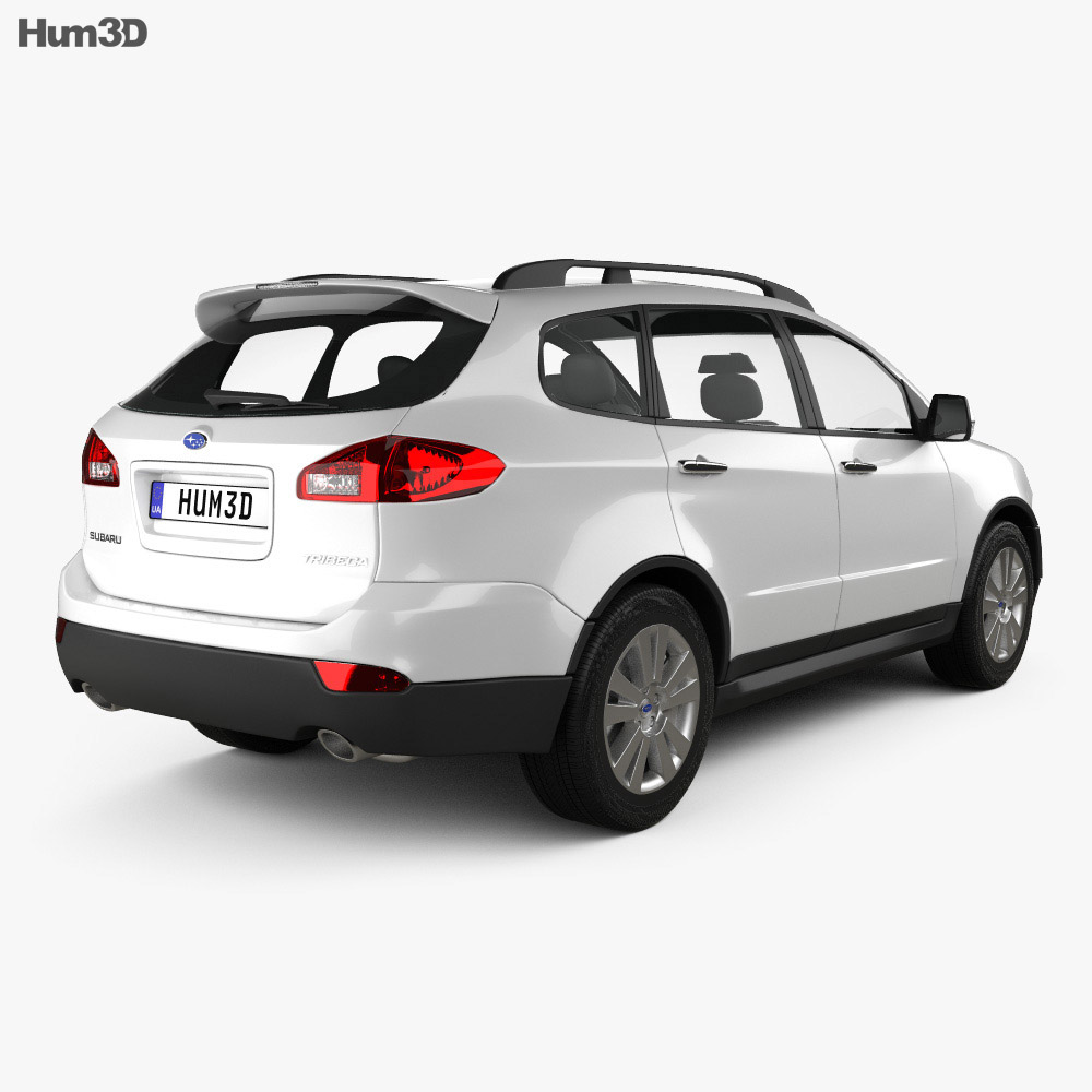 Subaru Tribeca 2011 Modelo 3D - Descargar Crossover SUV on 3DModels.org