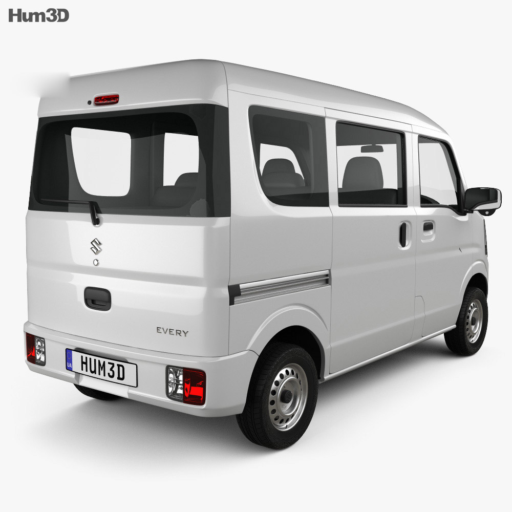 Suzuki Every 2020 3D model - Download Vehicles on 3DModels.org