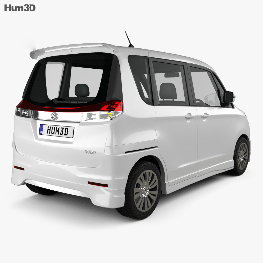 Suzuki Solio S 2015 3D model - Download Hatchback on 3DModels.org