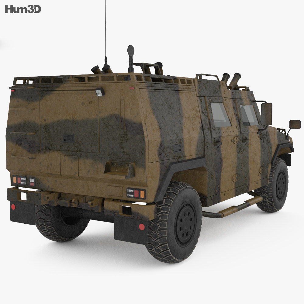 MOWAG Eagle 3Dモデル - ダウンロード ファイティングビークル on 3DModels.org