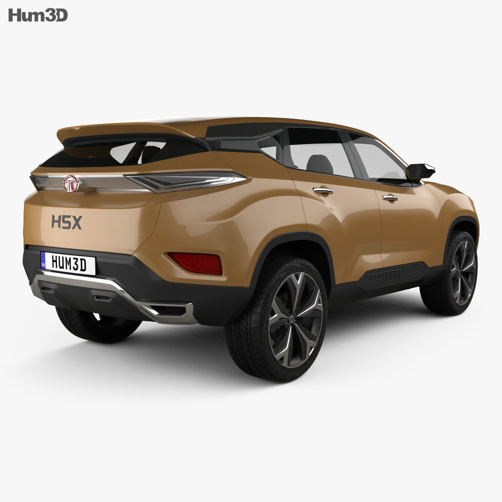 Tata H5X 2020 3D 모델 - 다운로드 Crossover SUV on 3DModels.org