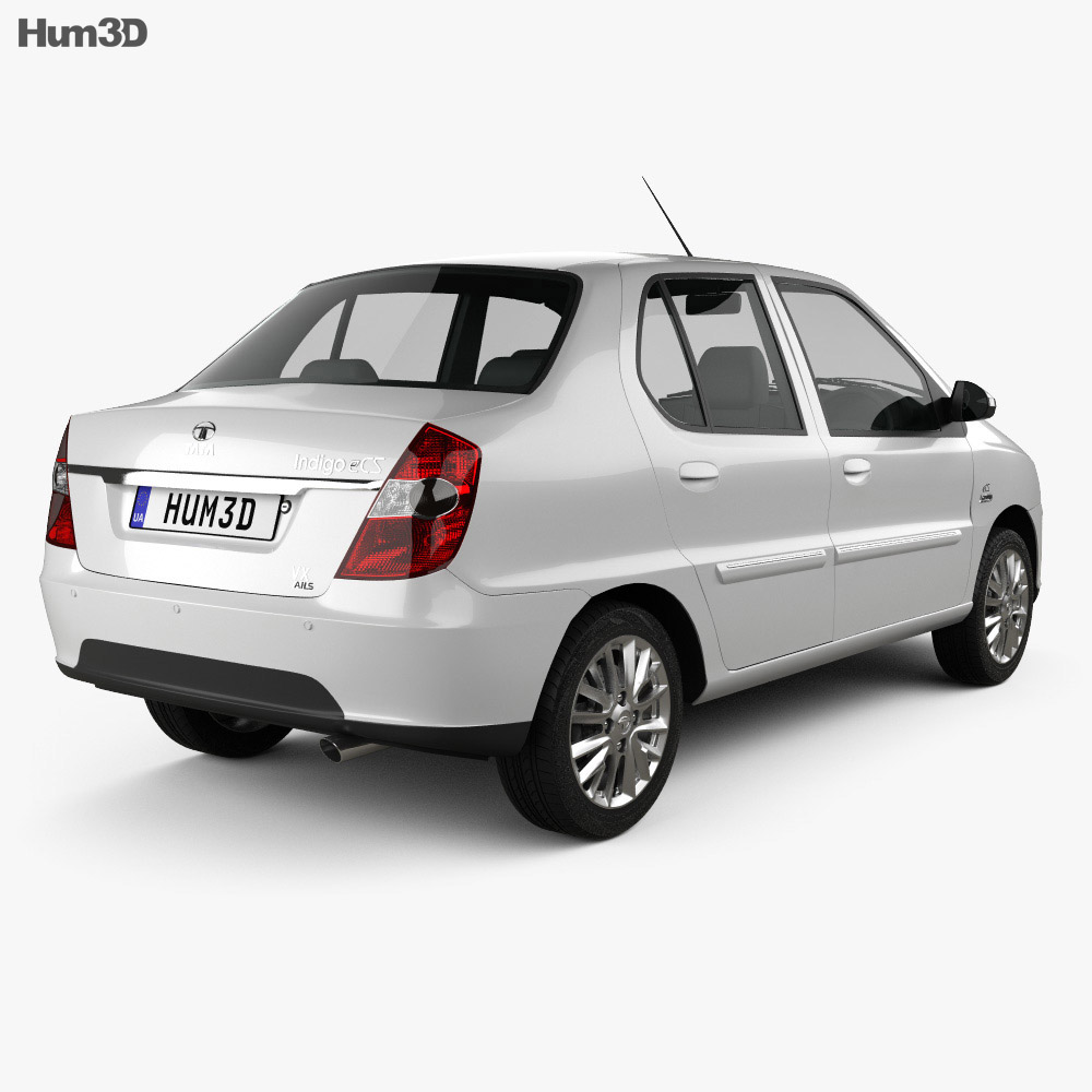 Tata Indigo 2017 3D model - Download Hatchback on 3DModels.org