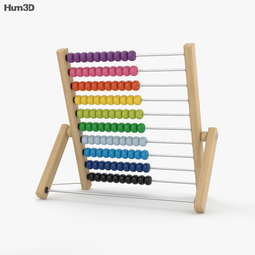 Abacus 3D model - Download Decoration on 3DModels.org