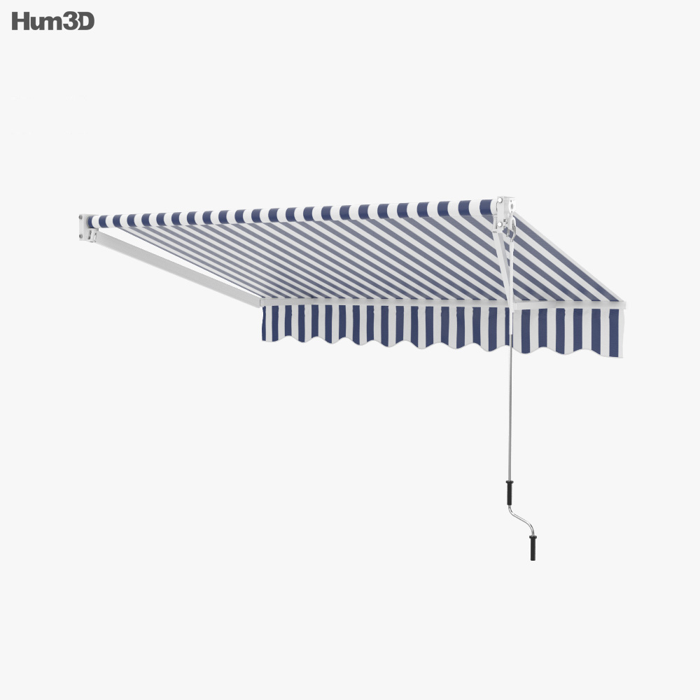 Store Awning 3D model - Download Street elements on 3DModels.org