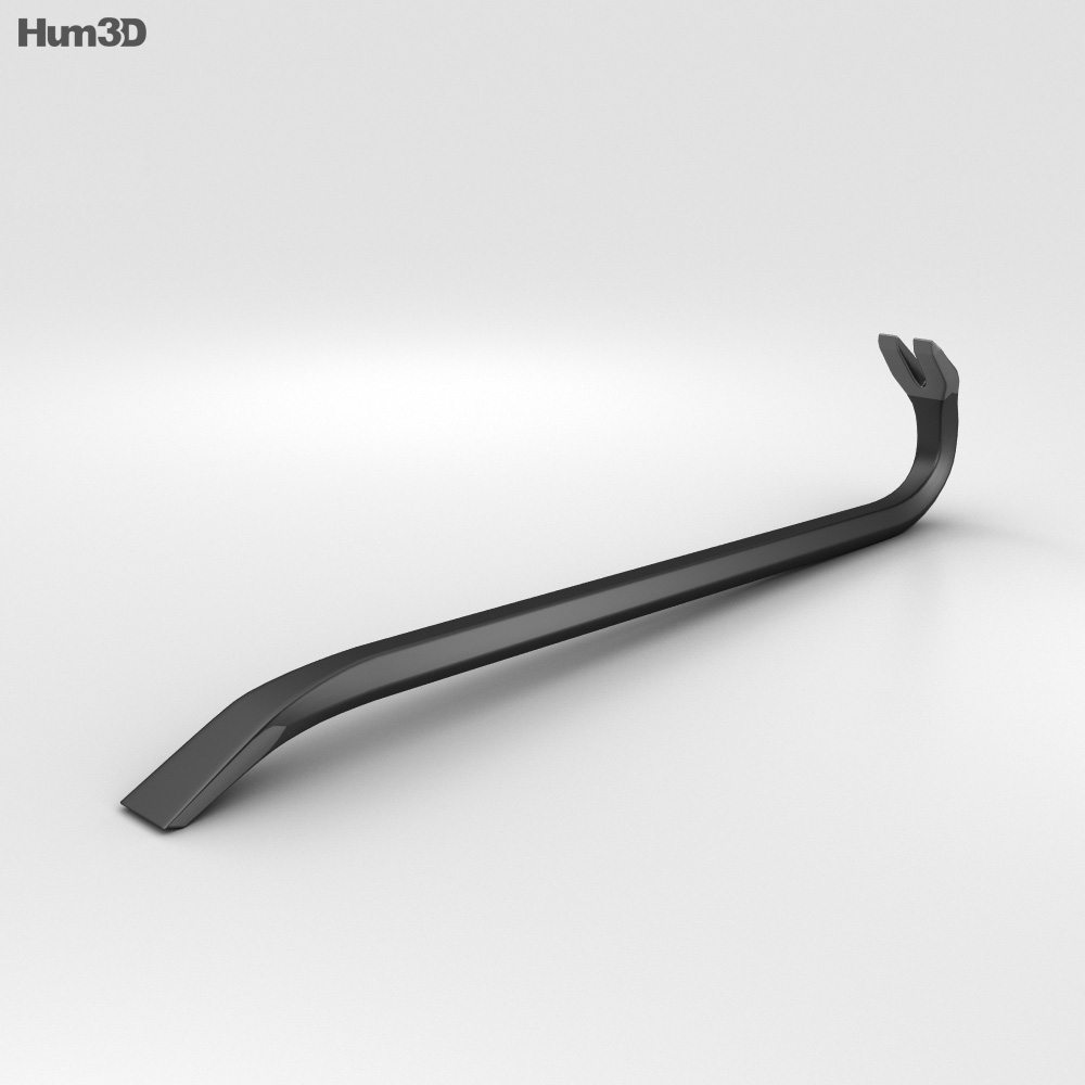 Crowbar 3D model - Download Tools on 3DModels.org