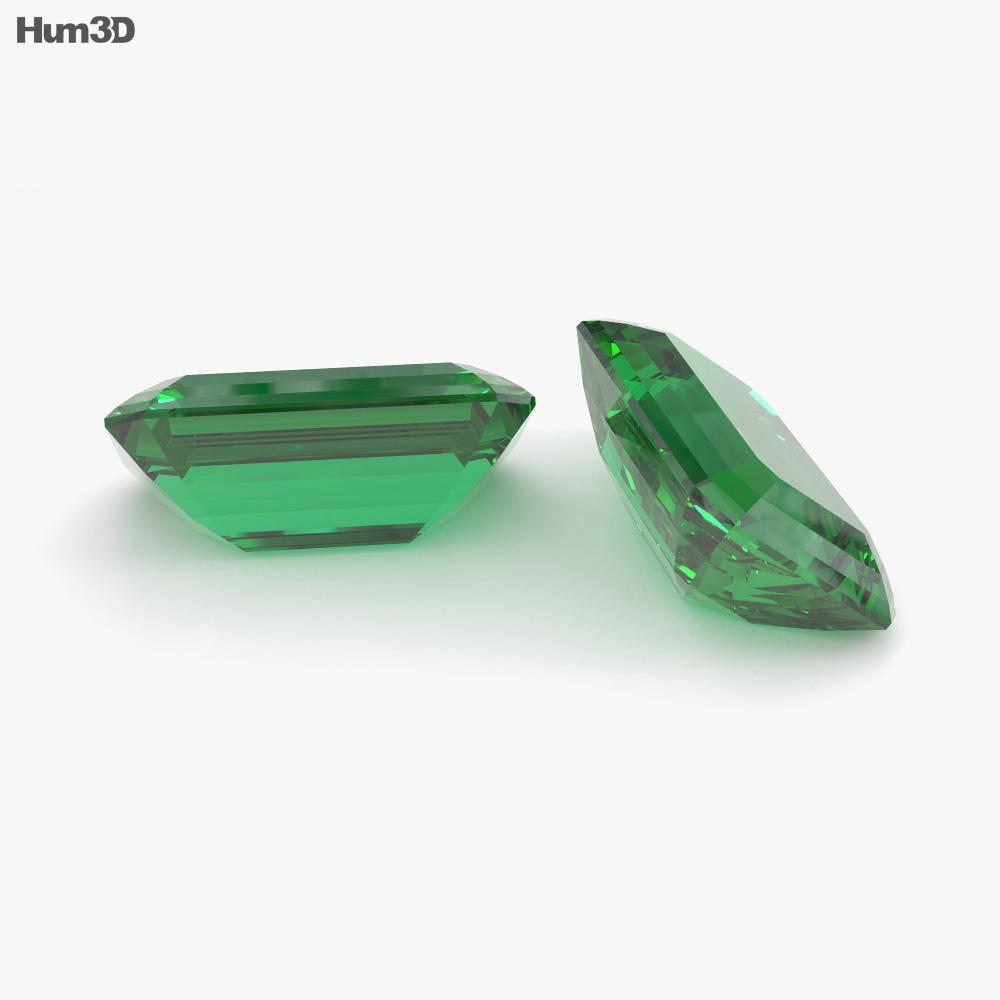 Emerald 3D model - Download Jewelry on 3DModels.org
