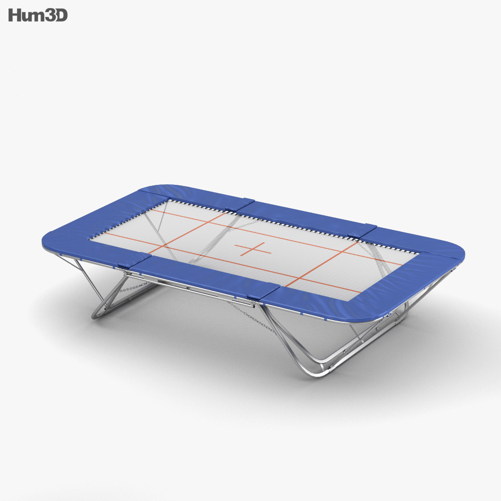 Trampoline 3D model - Download Sports Equipment on 3DModels.org