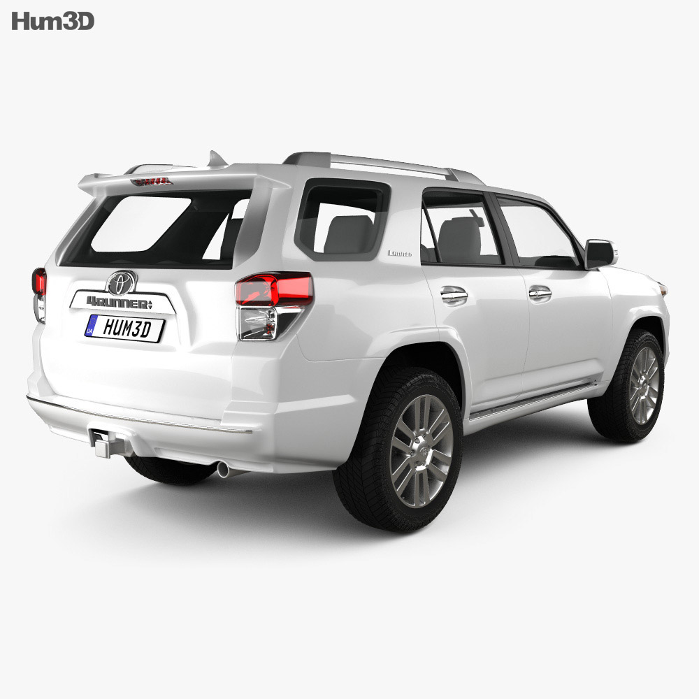 Toyota 4Runner 2013 3D model - Download Crossover SUV on 3DModels.org