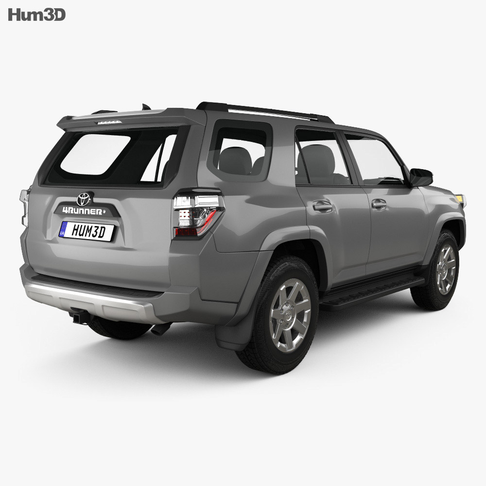 Toyota 4Runner 2016 3D model - Download Crossover SUV on 3DModels.org