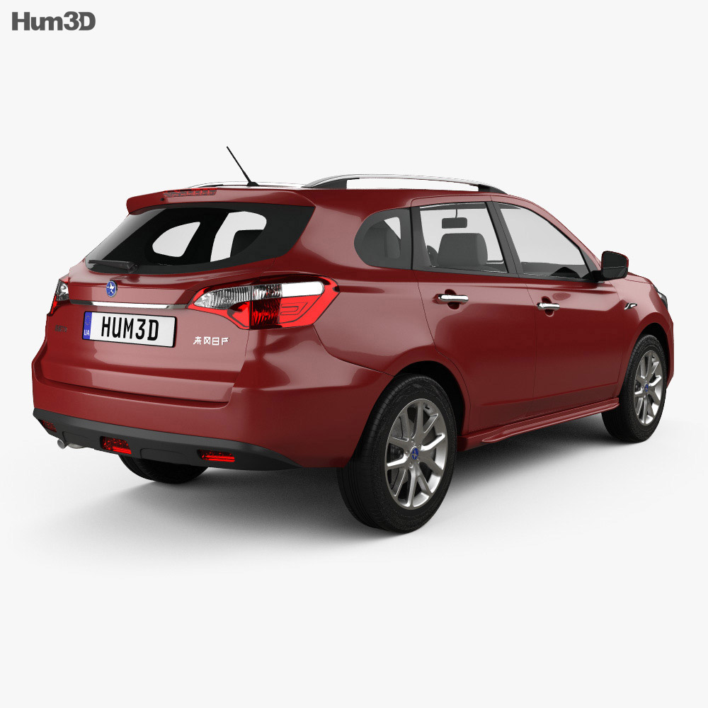 Venucia T70 2019 3D model - Download Crossover SUV on 3DModels.org