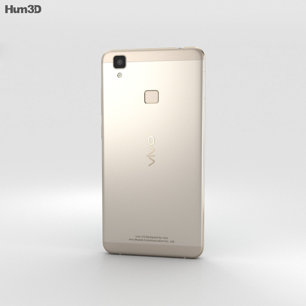 Vivo V3 Max 3D model - Download Phones on 3DModels.org