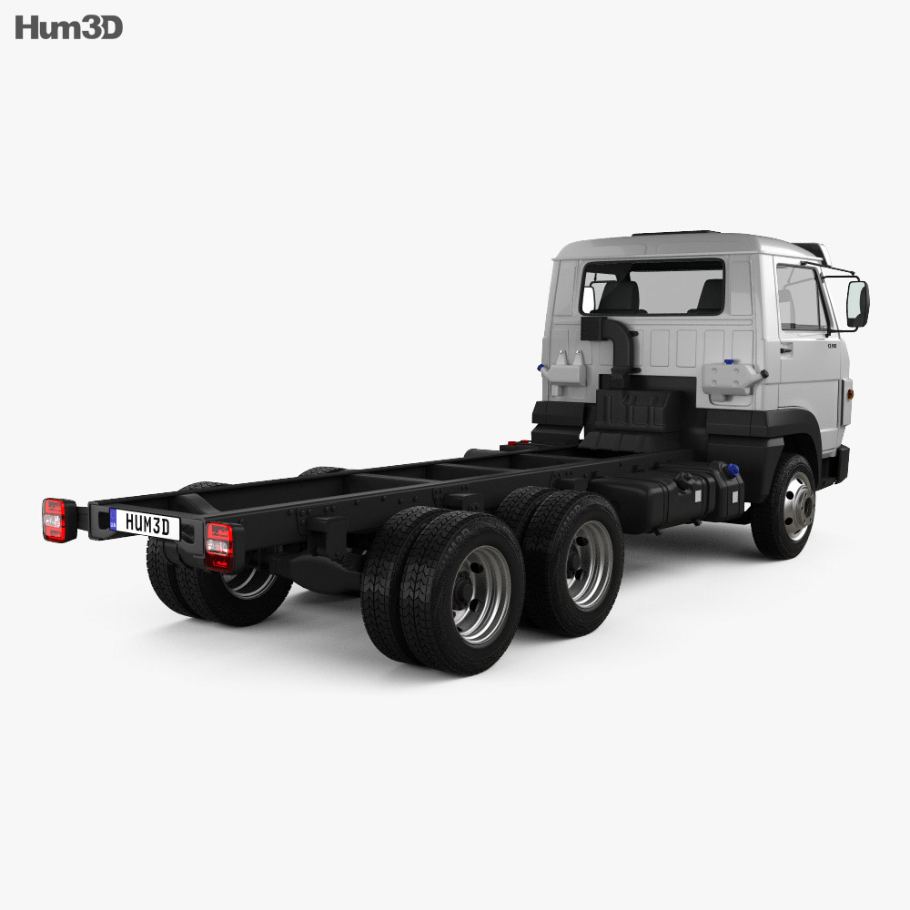 Volkswagen Delivery (13-160) Chasis de Camión 3 ejes 2018 Modelo 3D ...