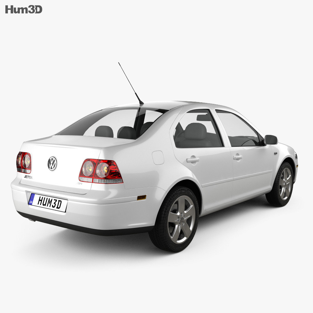Volkswagen Jetta City 3D model - Download Sedan on 3DModels.org