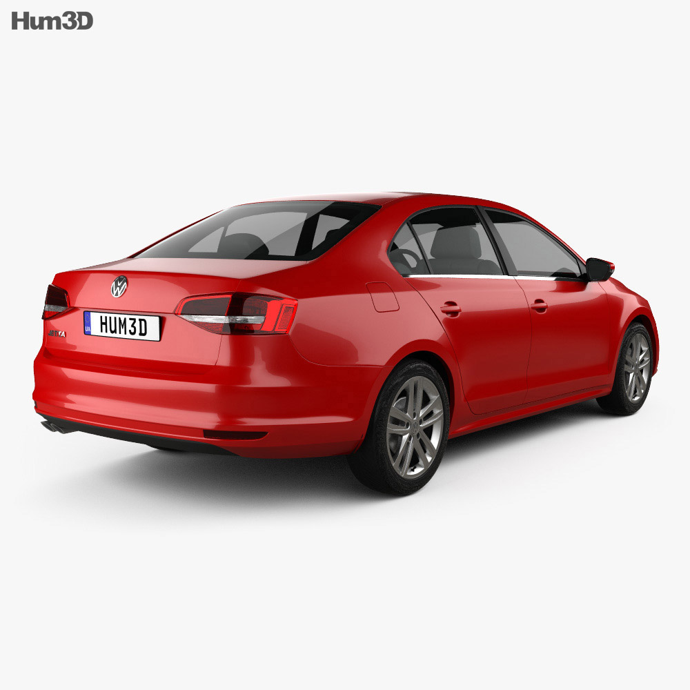 Volkswagen Jetta 2018 3D model - Download Sedan on 3DModels.org
