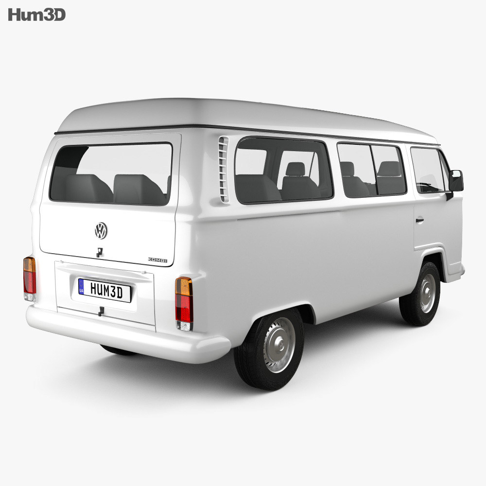 Volkswagen Kombi (T2) 2014 3D 모델 - 다운로드 Van on 3DModels.org