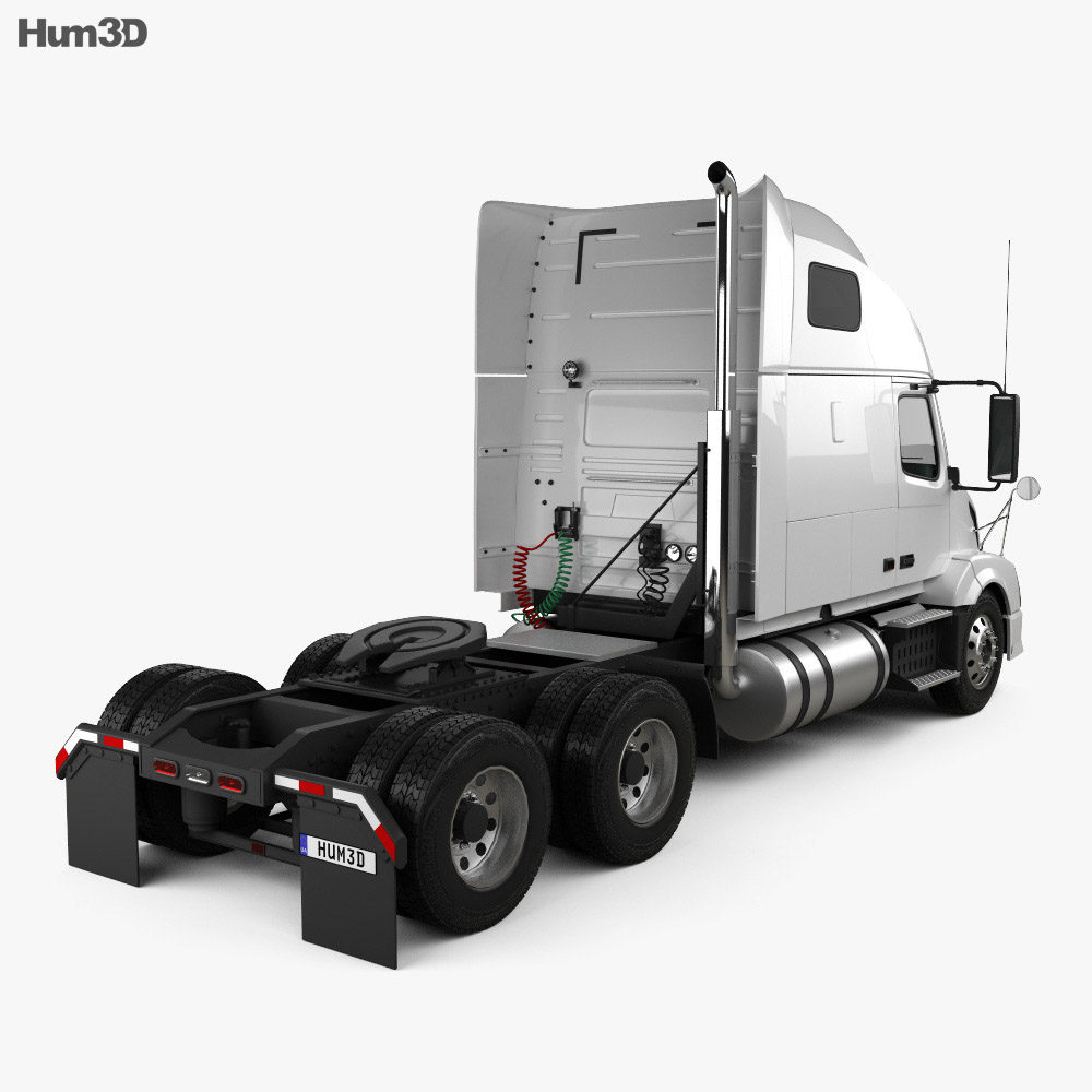 Volvo VNL (610) Tractor Truck 2014 3D model - Download Truck on ...