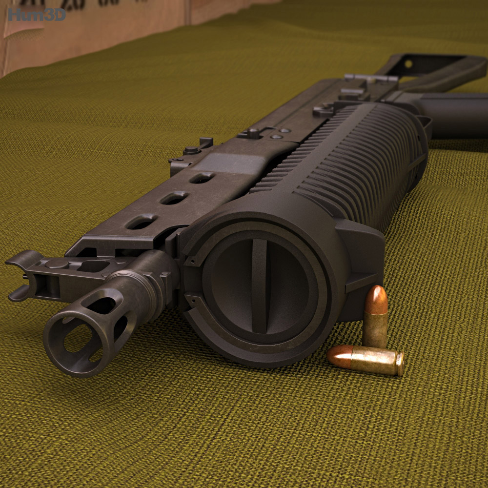 Bizon SMG Modelo 3D - Descargar Subfusil on 3DModels.org