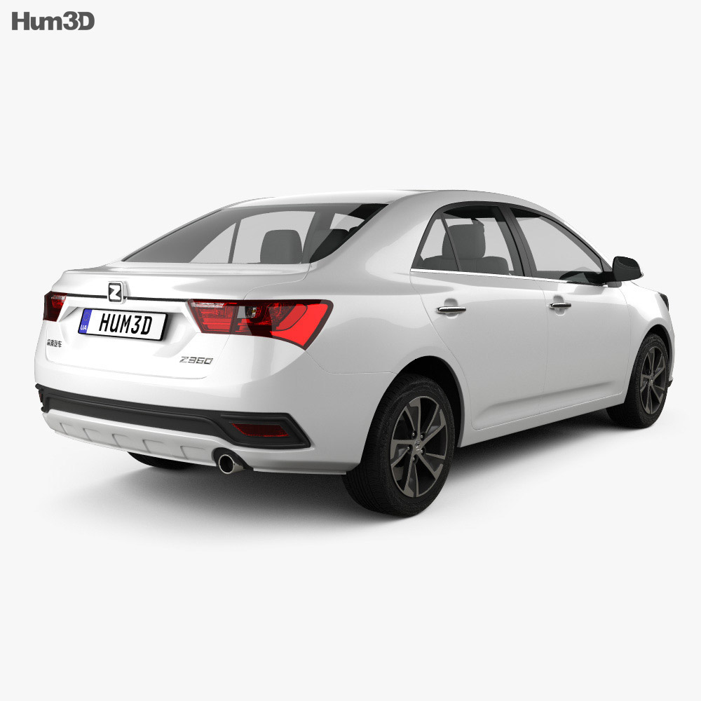 Zotye Z360 2020 Modelo 3D - Descargar Sedan on 3DModels.org